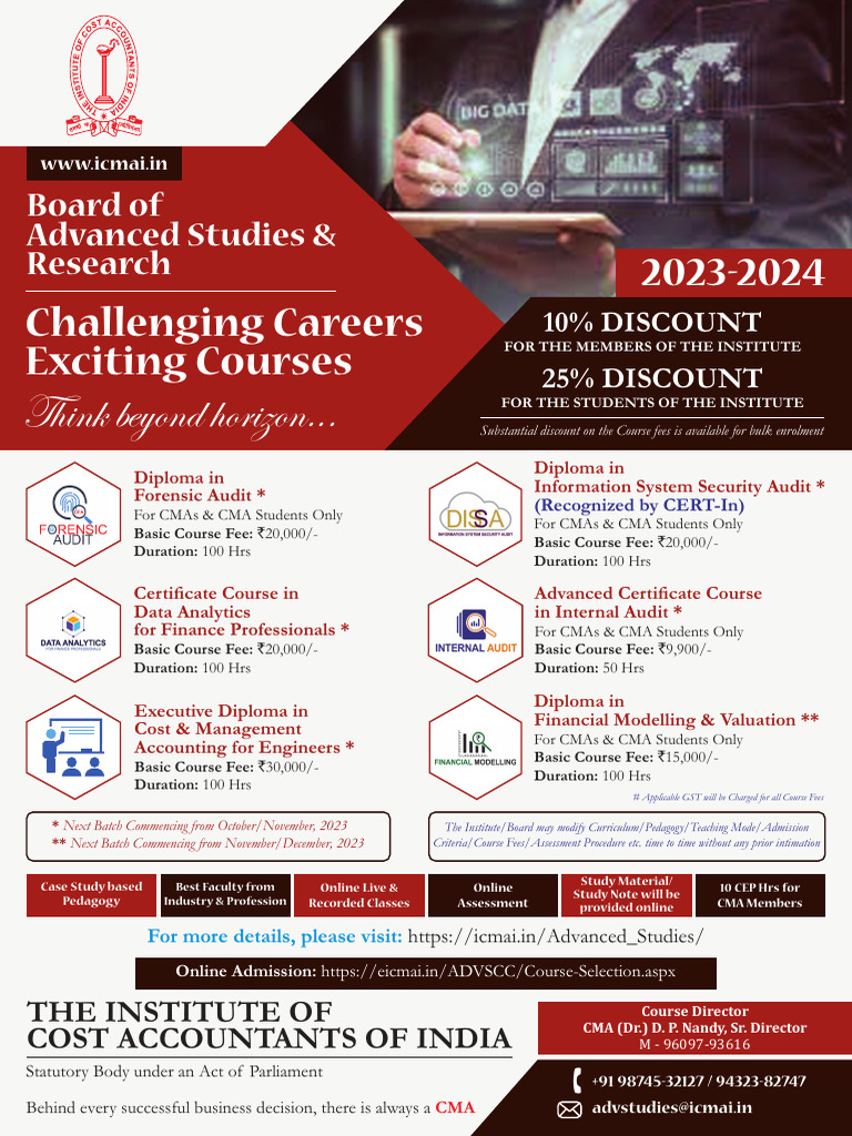 All Courses Flyer | PDF | Financial Audit | Service Industries