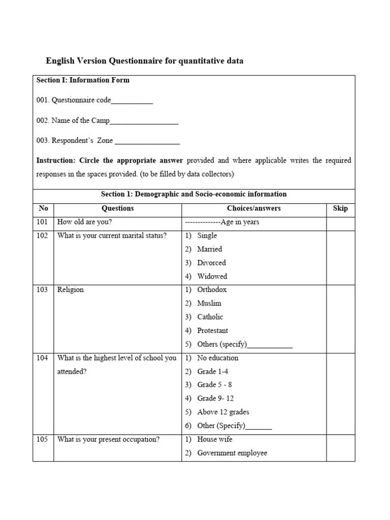 Questionnaire ANC | PDF | Pregnancy | Anemia
