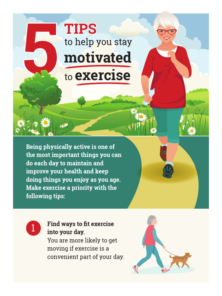 Infographic - Motivated Exercise | PDF | Self-Improvement