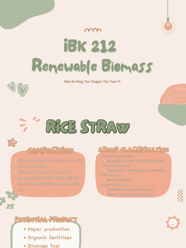 Ibk 212 - Group 7 - Activity Biomass Resources | PDF | Science & Mathematics