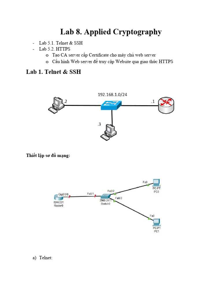 Lab8. Applied Cryptography | PDF