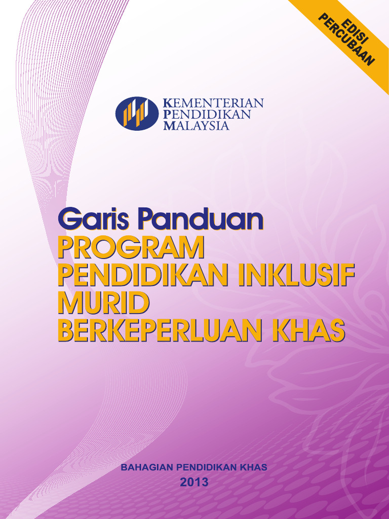 Garis Panduan Program Inklusif | PDF