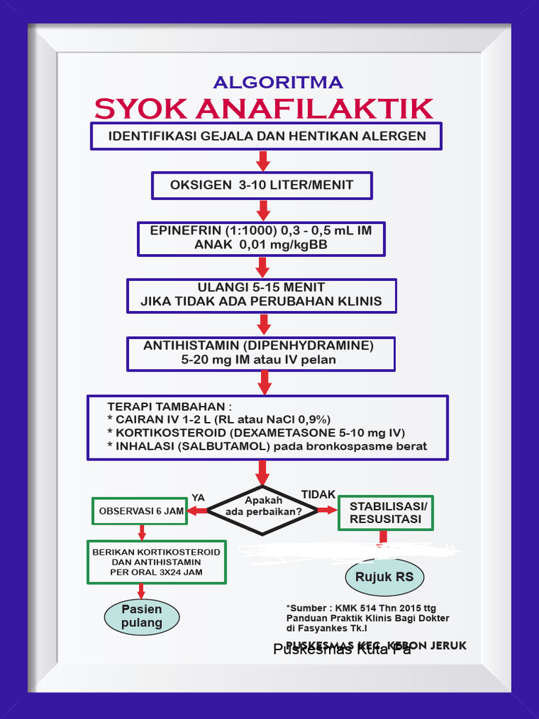 Algoritma Anafilaksis | PDF | Pengembangan Diri | Sains & Matematika