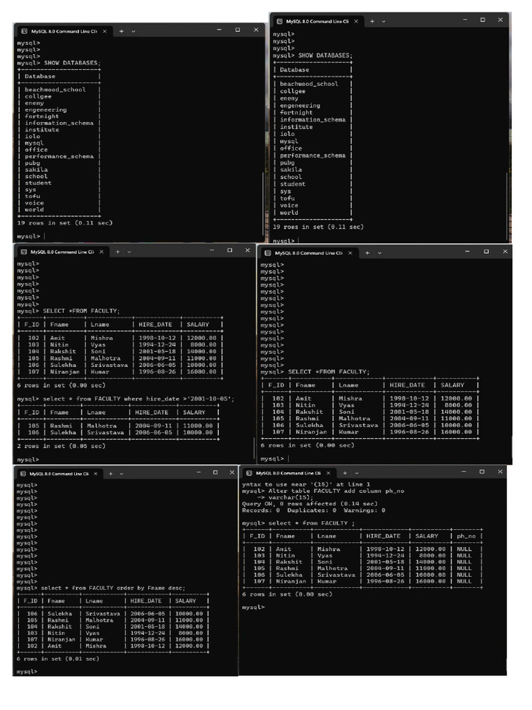 SQL | PDF