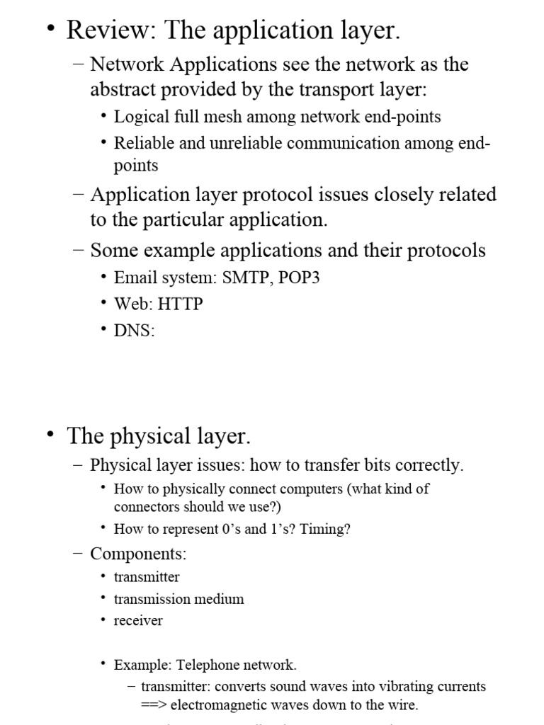 Lect7 Physical1 | PDF | Computer Network | Transmission Medium
