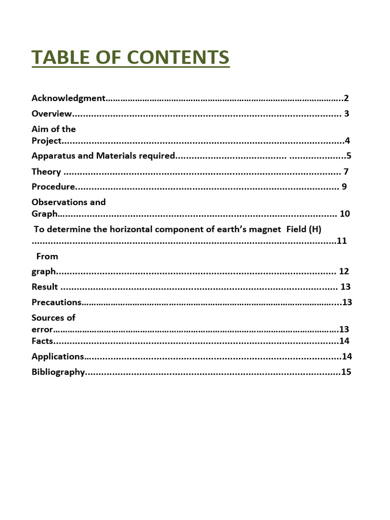 XII PHYSICS INVESTIGATORY PROJECT Earth-Magnetic-Field-Using-Tangent ...