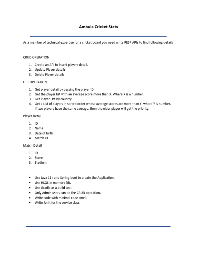 Backend Dev Task | PDF