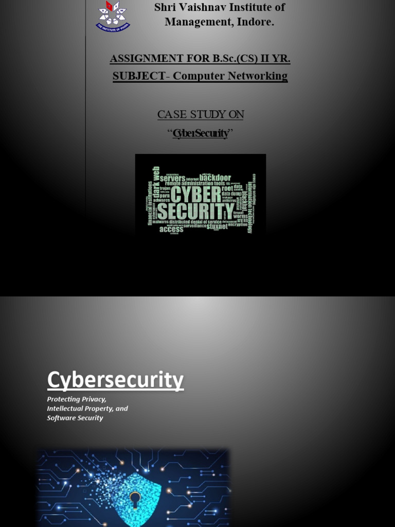 Cybersecurity | PDF | Security | Computer Security