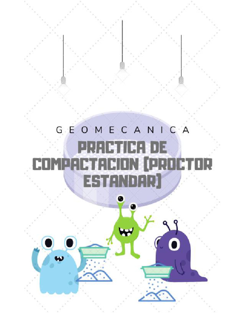 Practica 6. Practica de Compactacion (Proctor Estandar) | PDF | Suelo ...