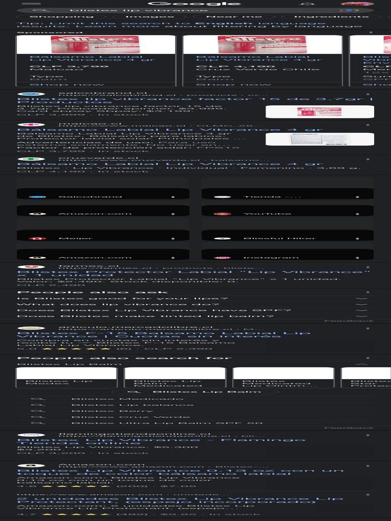 Blistex Lip Vibrance - Google Search | PDF | Facial Features | Mouth
