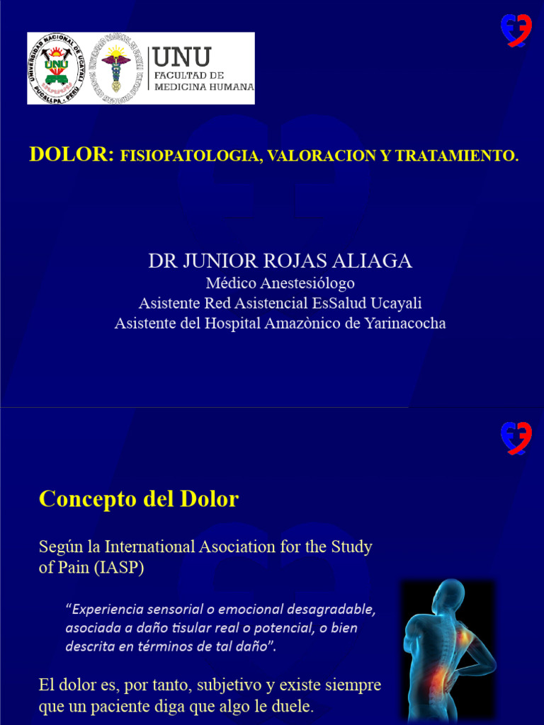 Dolor | PDF | Dolor | Sensación