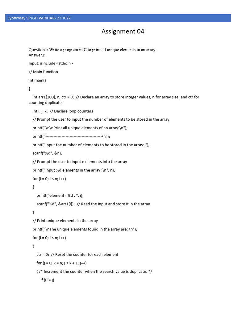 Ass 04 | PDF | Matrix (Mathematics) | Mathematics