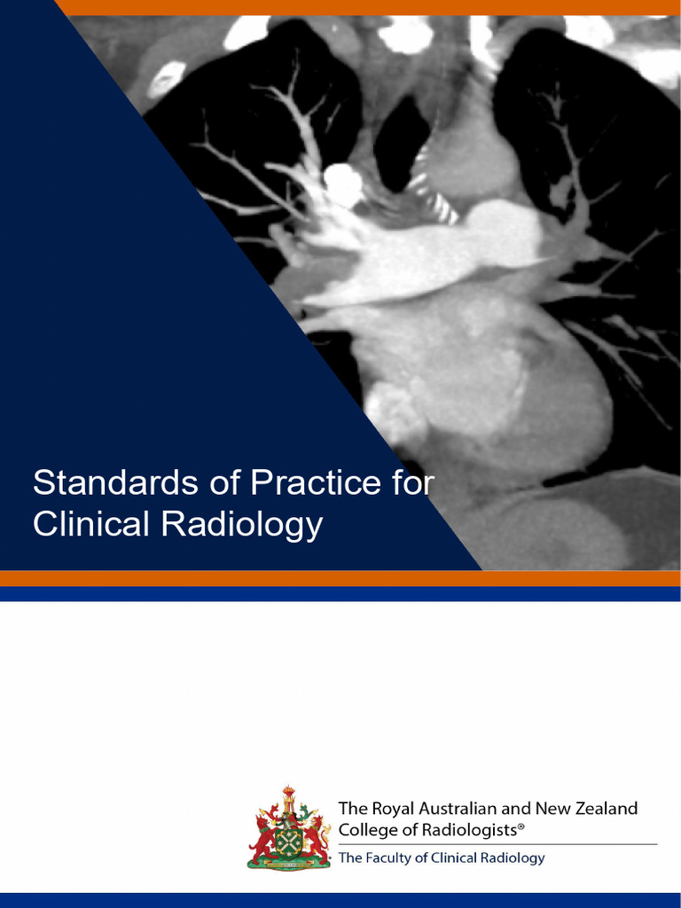 Standards of Practice For Clinical Radiology v11.2 - Post - AGP | PDF ...