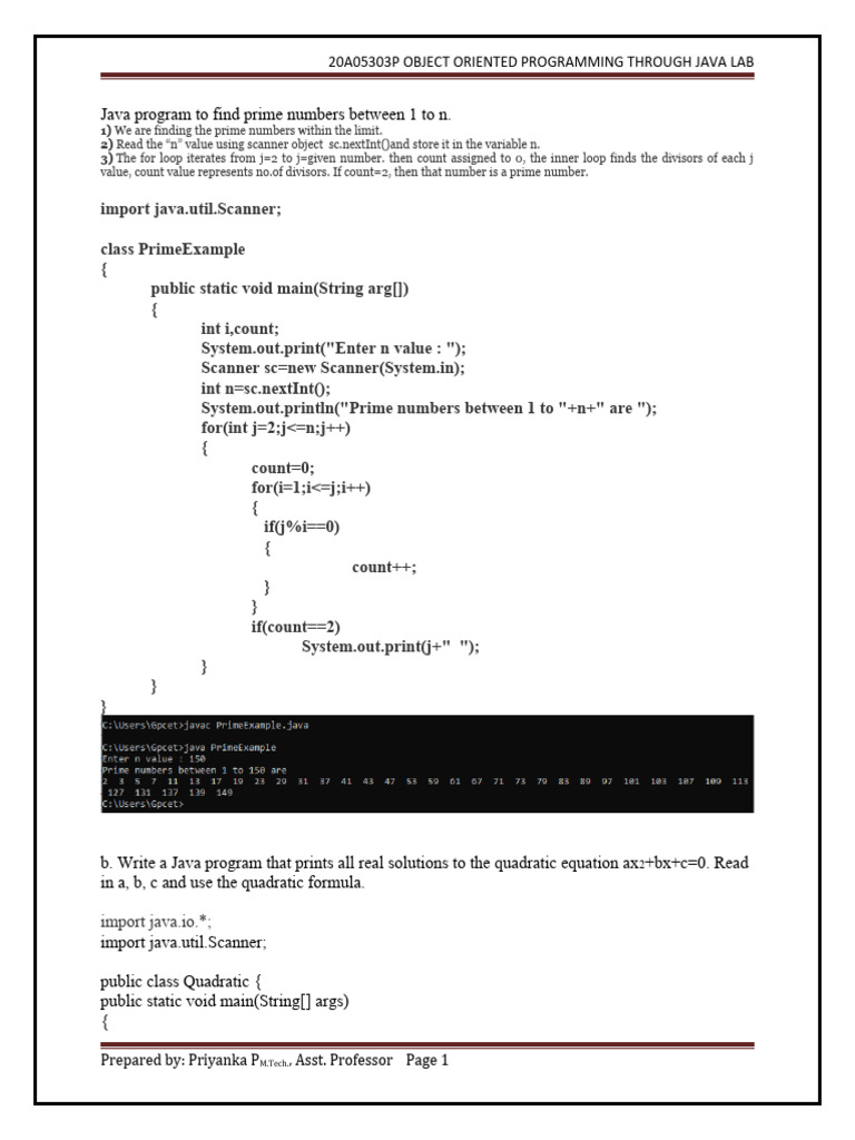 Java Lab | Download Free PDF | Computer File | Filename