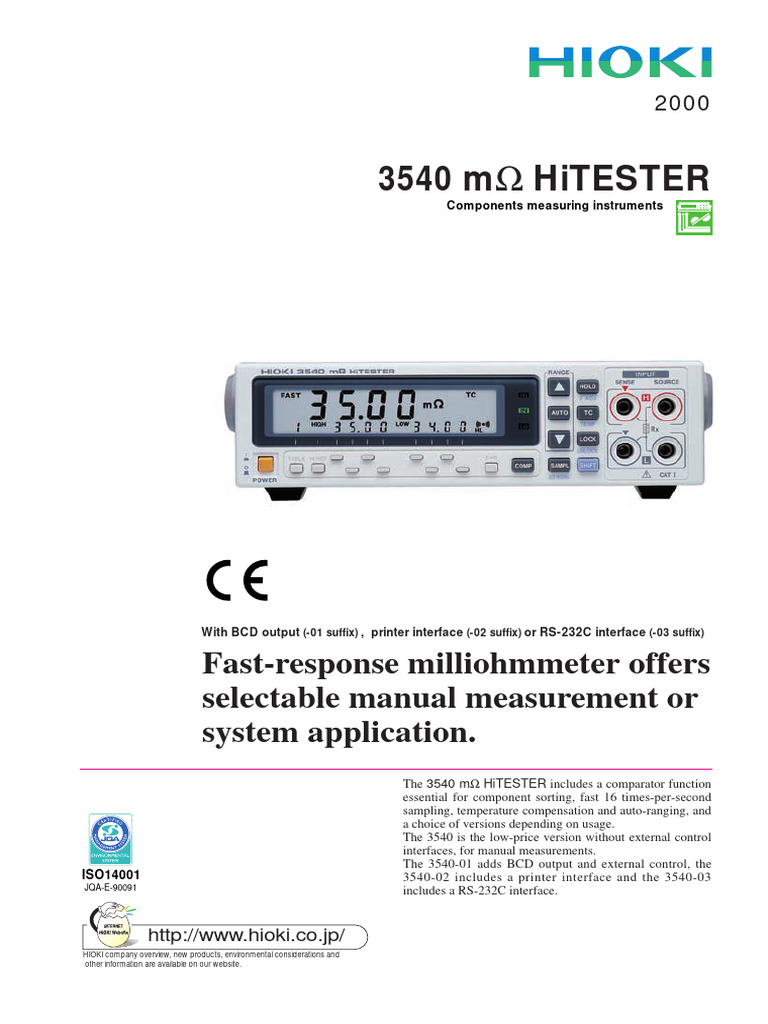 3540 Datasheet | PDF | Power Supply | Computer Hardware