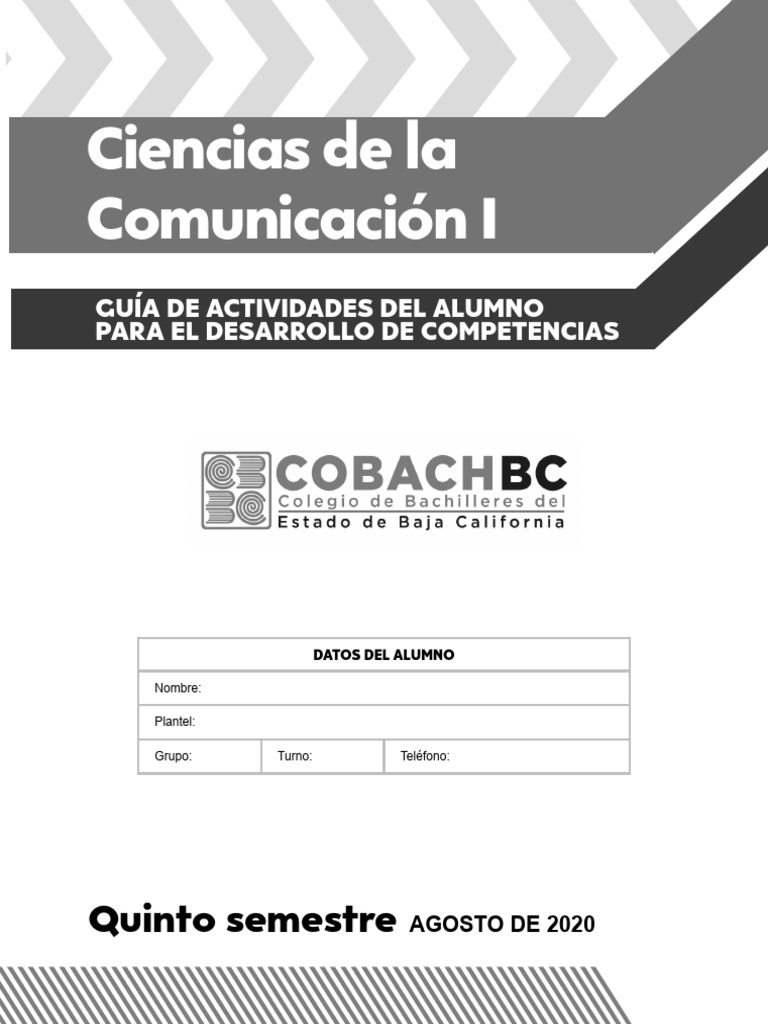LIBRO-Comunicación I 2021B | PDF | Comunicación | Información