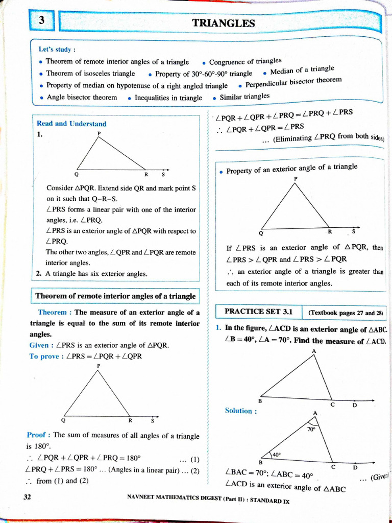 9th Geometry Lesson 3 | PDF