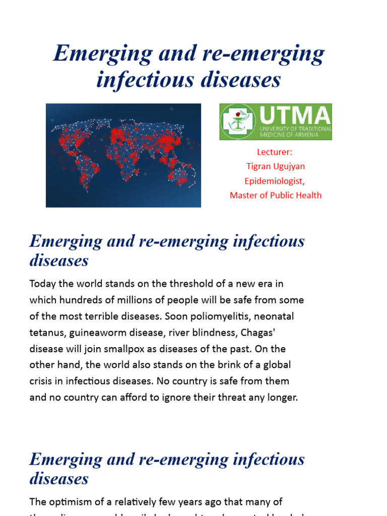 Emerging and Re-Emerging Infectious Diseases 20.11.2023 | PDF ...