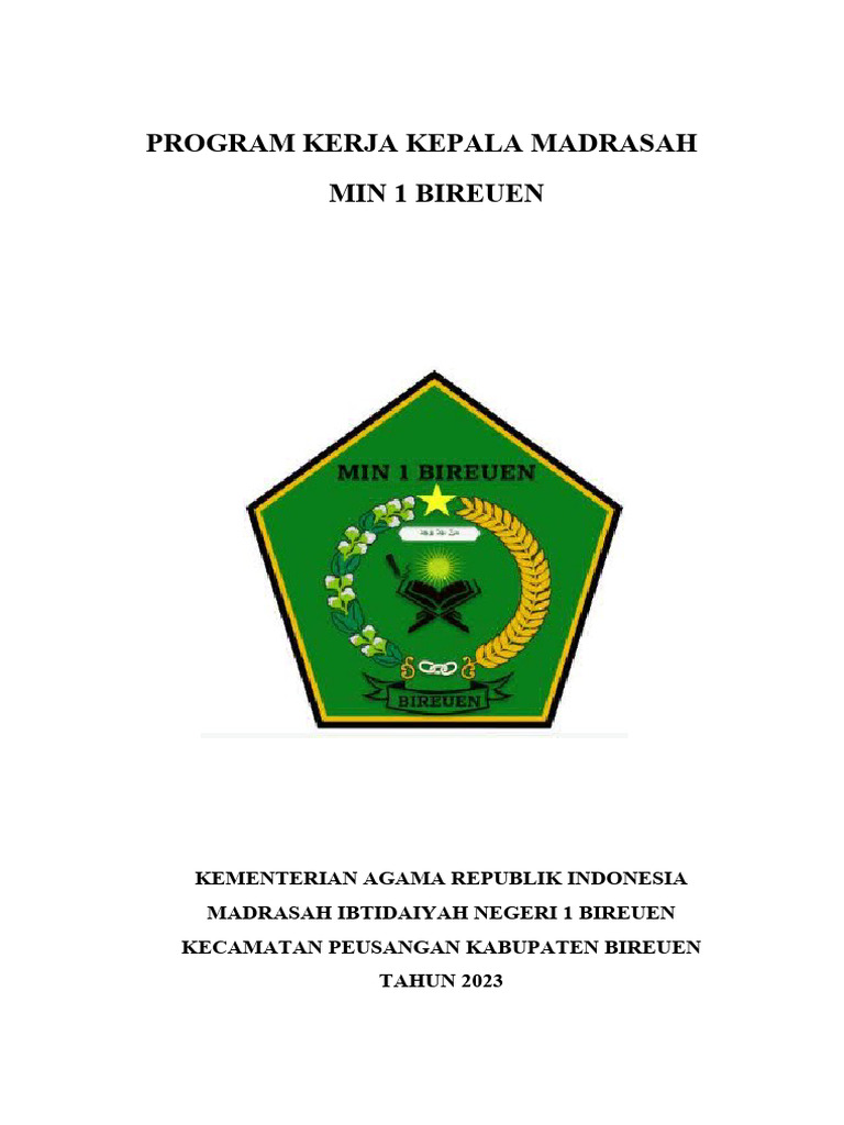 Program Kerja Kamad 2023 | PDF