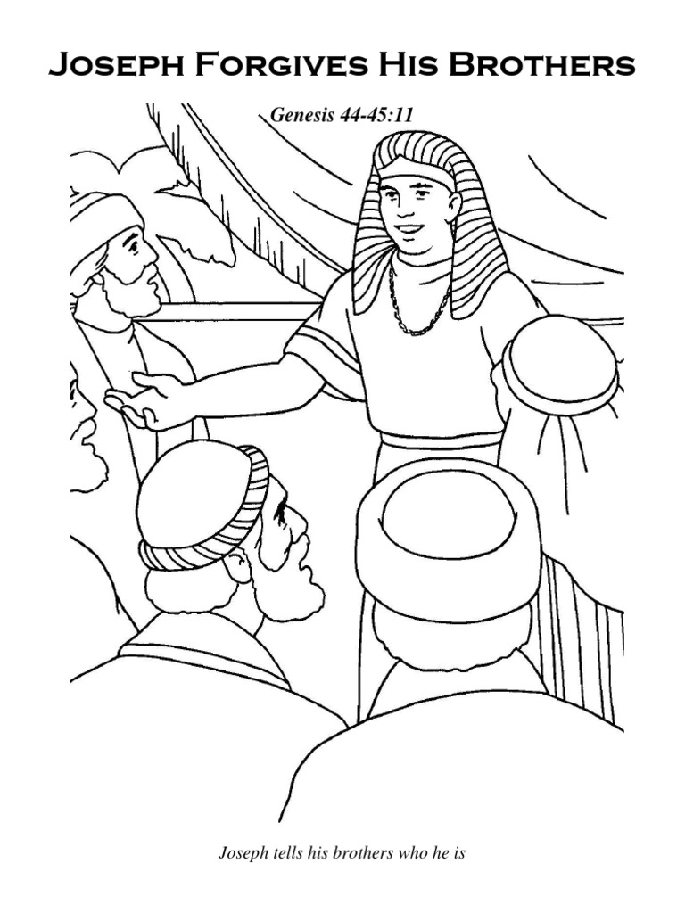 Joseph Forgives Elementary Download Free PDF 1st Millennium Bc