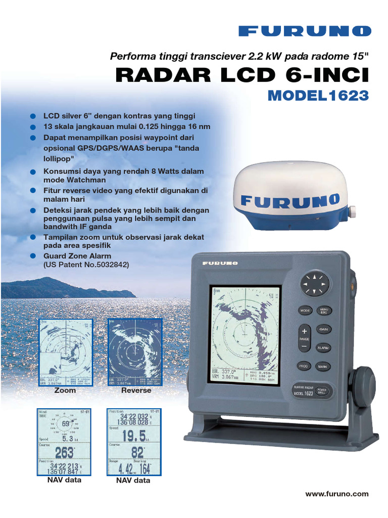 Furuno Radar Model 1623 | PDF