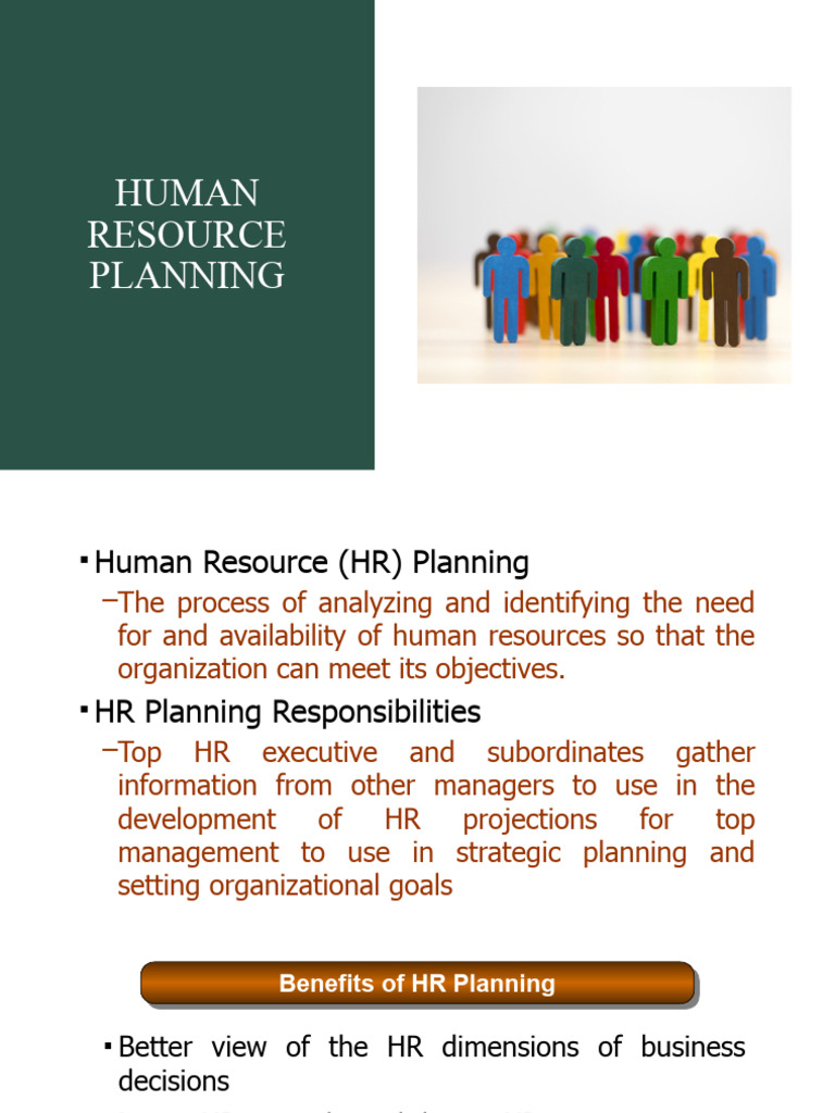 Human Resource Planning | PDF | Strategic Management | Human Resources