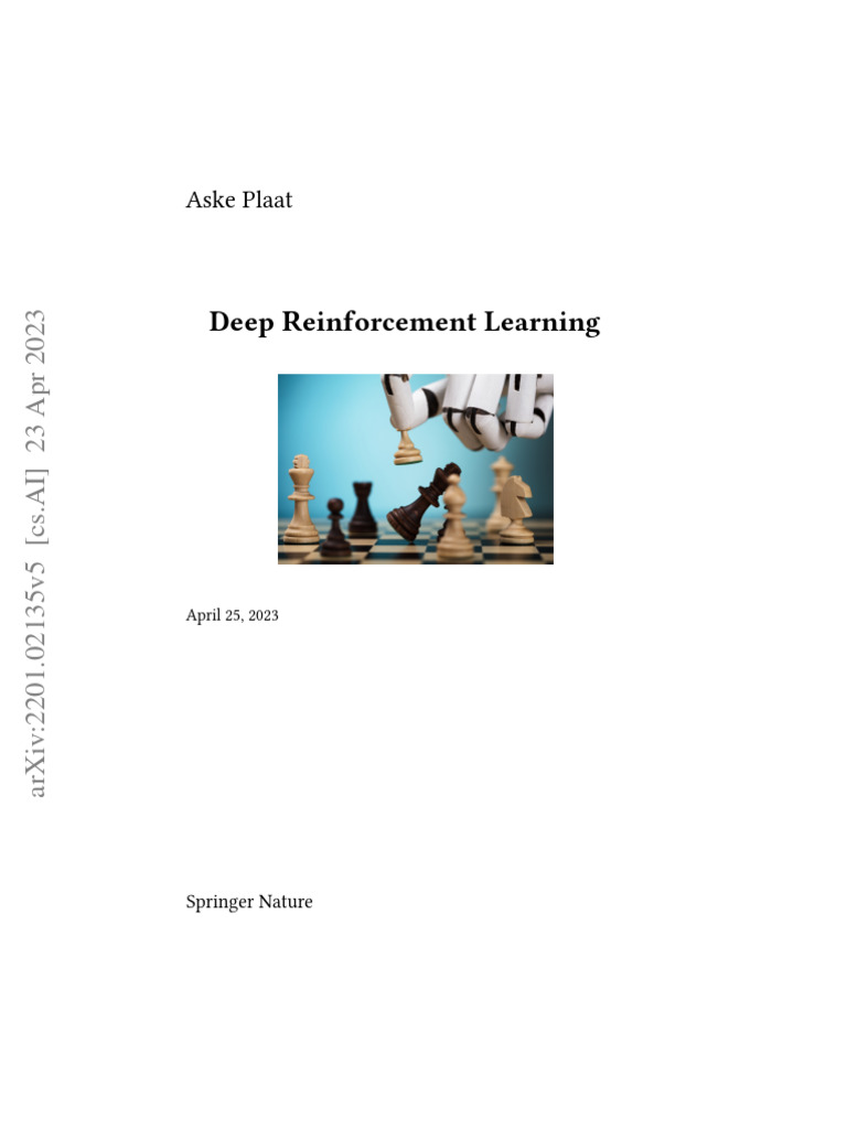 Deep Reinforcement Learning | PDF | Computer Science | Cybernetics