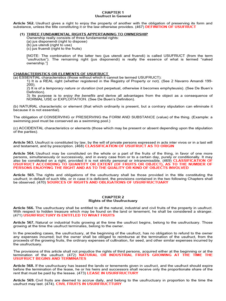 Articles 562 - 602 | PDF | Securities (Finance) | Lease