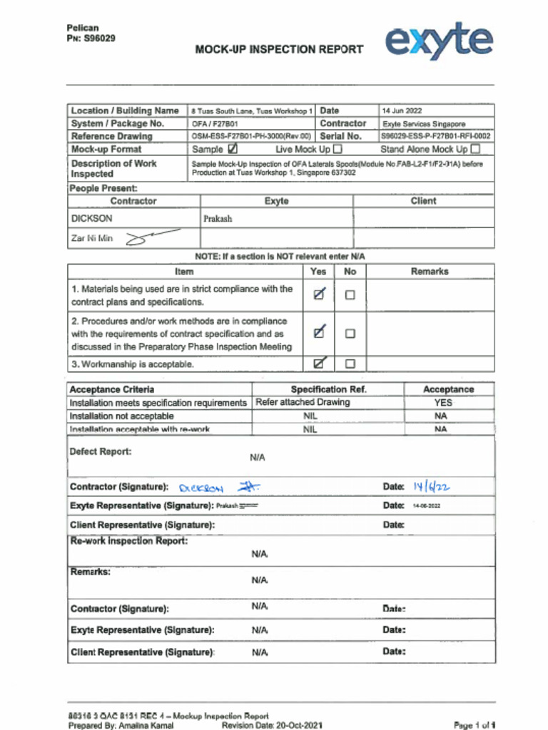 Mock-Up Report | PDF