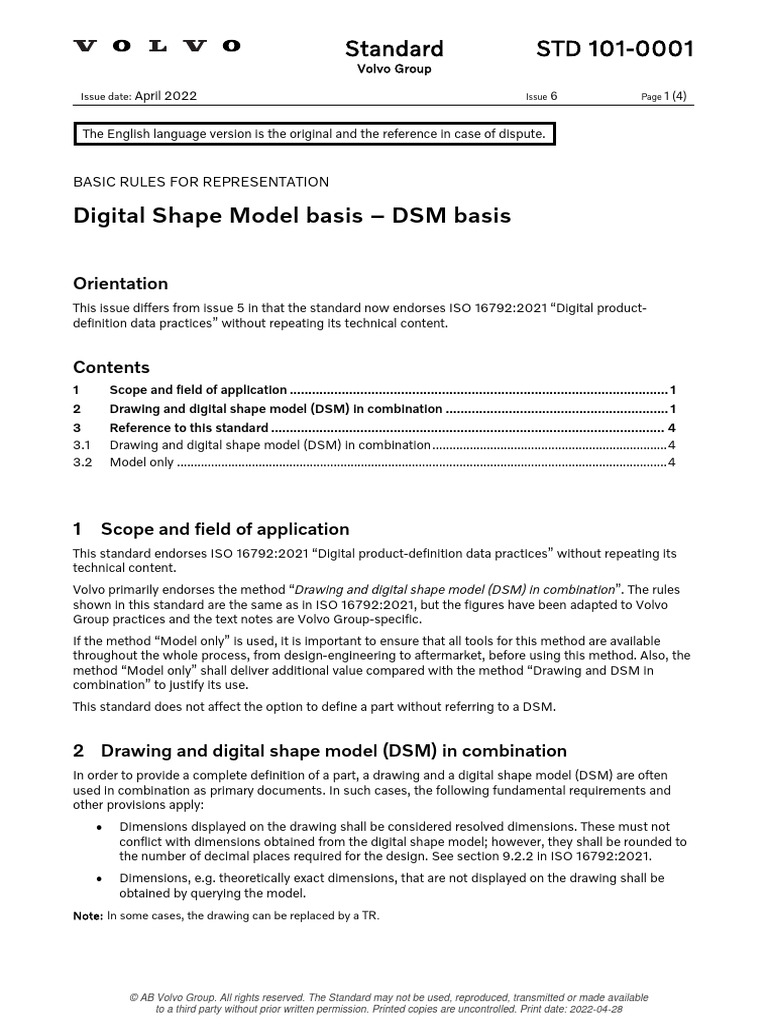 Standard STD 101-0001: Orientation | PDF | Computing