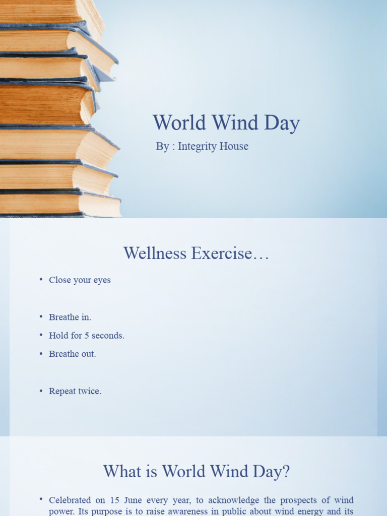Integrity House World Wind Day - Assembly | PDF