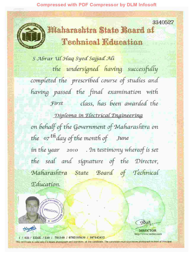 Educational Certificates | PDF