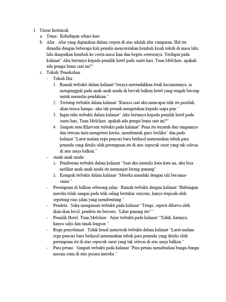 Sepucuk Surat | PDF