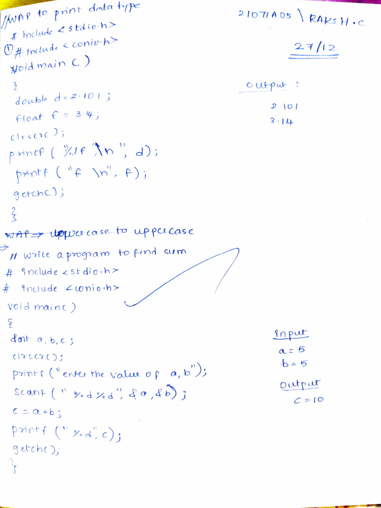 Printf (7.d, C) ) : Qercht) | PDF | Computer Libraries | Computer Science