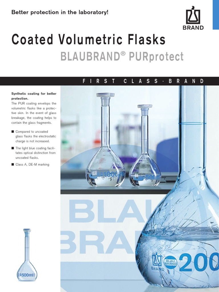 PUR Volumetric Flask EN | PDF | Glass Applications | Materials