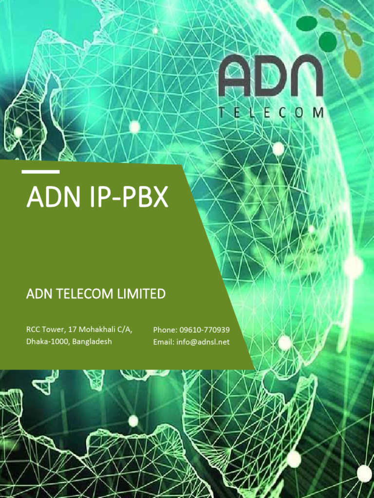 IP PBX Data Sheet V1 | PDF | Voice Over Ip | Information Technology