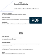 Basketball Lesson 1 2 - 3 Grade: ND RD | PDF | Physical Education ...