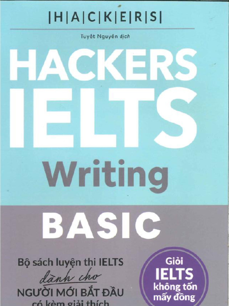 (Tailieudieuky - Com) Hackers IELTS Basic - Writing | PDF | Cognition
