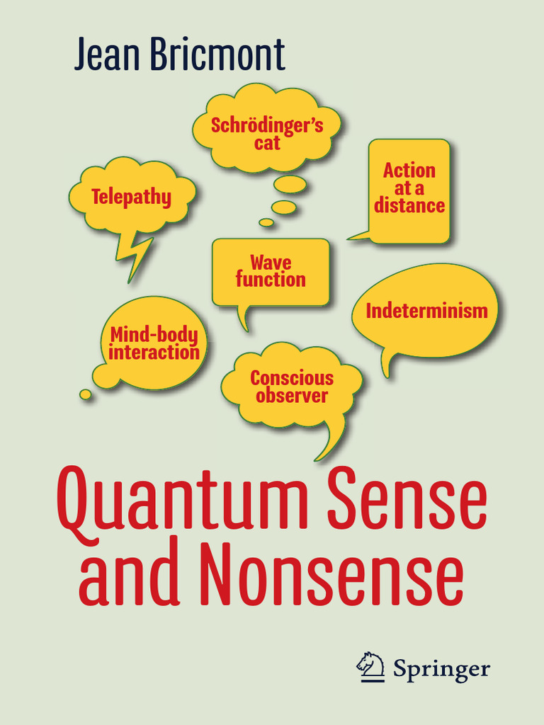 Bricmont, J. (2017) - Quantum Sense and Nonsense. Basel Springer (c31 ...