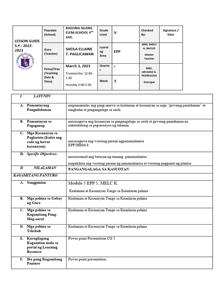 EPP 5 Q3 Mar.3 | PDF