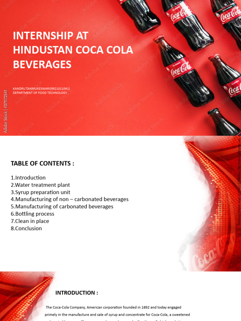 Coca Cola Presentation | PDF | The Coca Cola Company | Soft Drink Coca Cola Presentation | PDF | The Coca Cola Company | Soft Drink