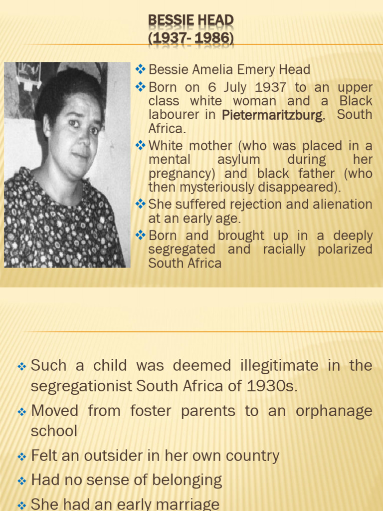 Bessie Head | PDF
