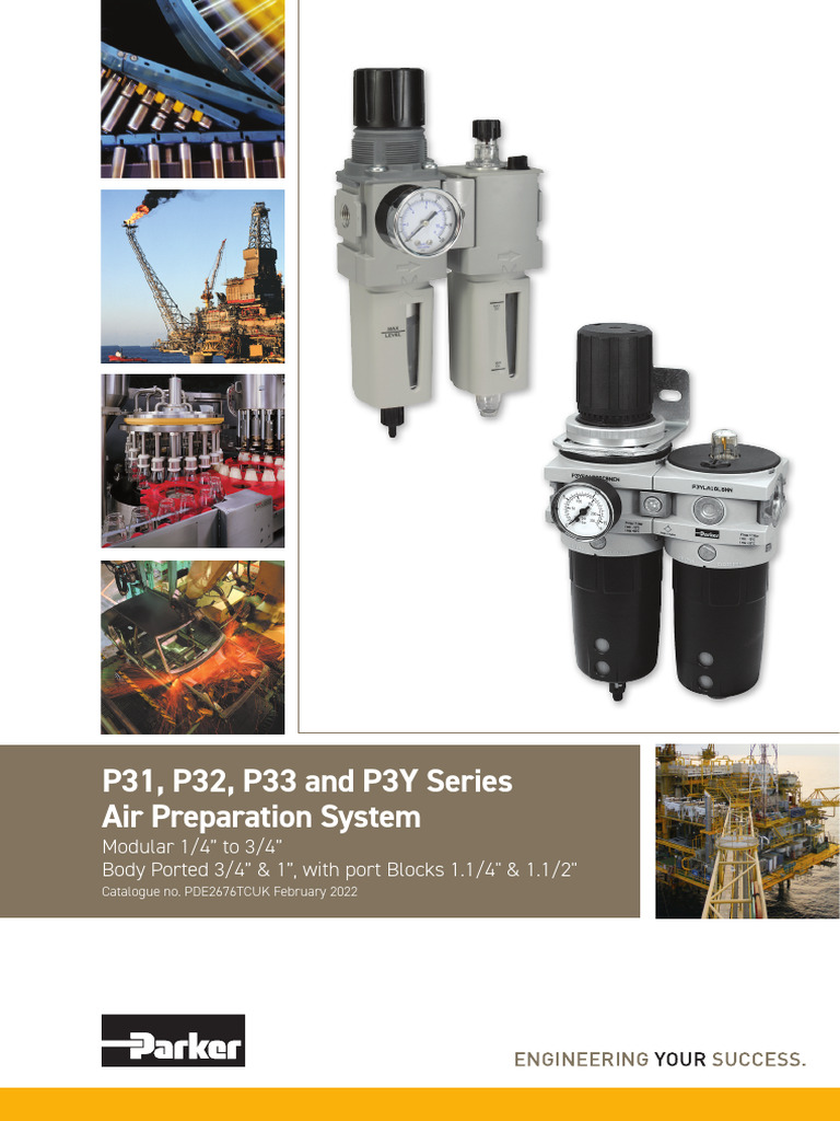 Parker Pneumatic Global Air Preparation System PDE2676TCUK | PDF ...