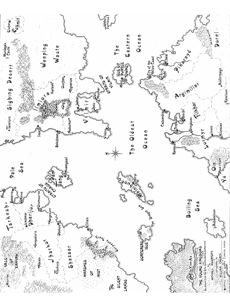 Stormbringer 1st Edition Large Map | PDF