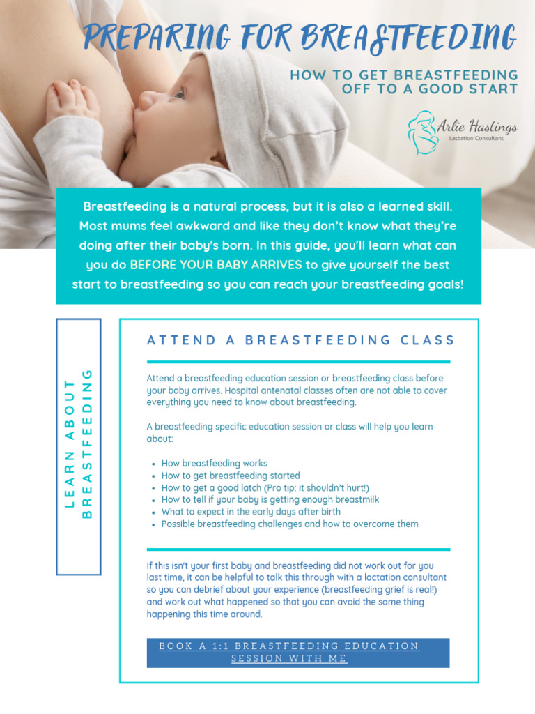 Preparing For Breastfeeding | PDF | Breastfeeding | Family