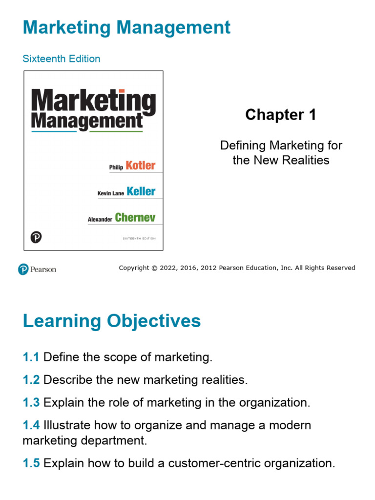 Chapter 1 Pdf Marketing Market Economics