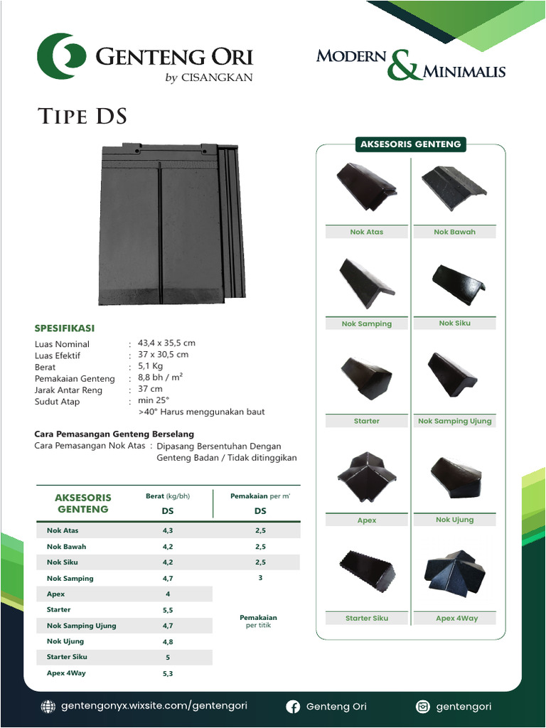 Flyer Genteng ORI DS 2023 | PDF