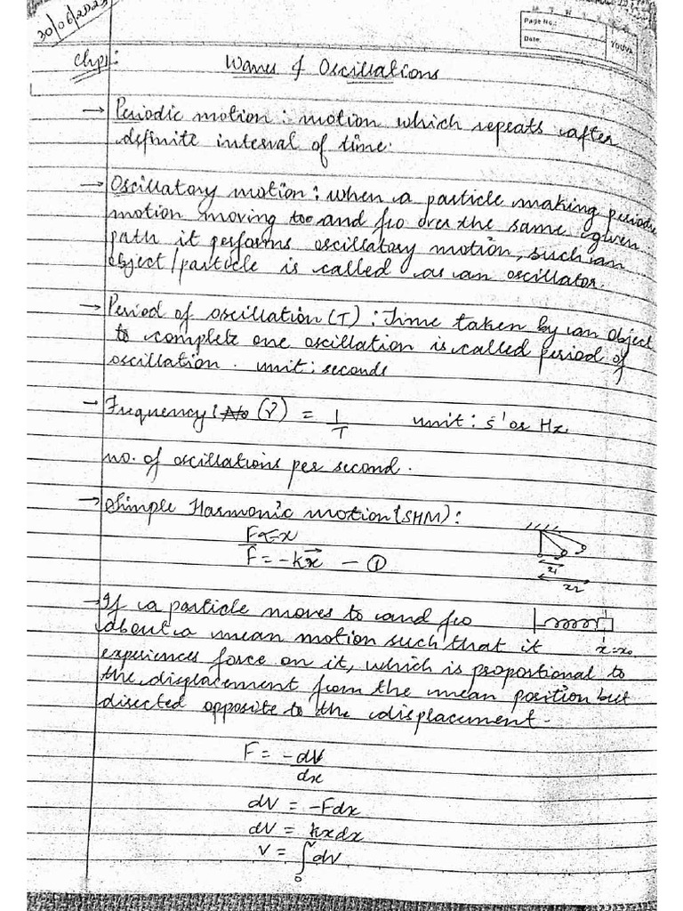 Phy Sem 3 Sec I Part 12202303 | PDF