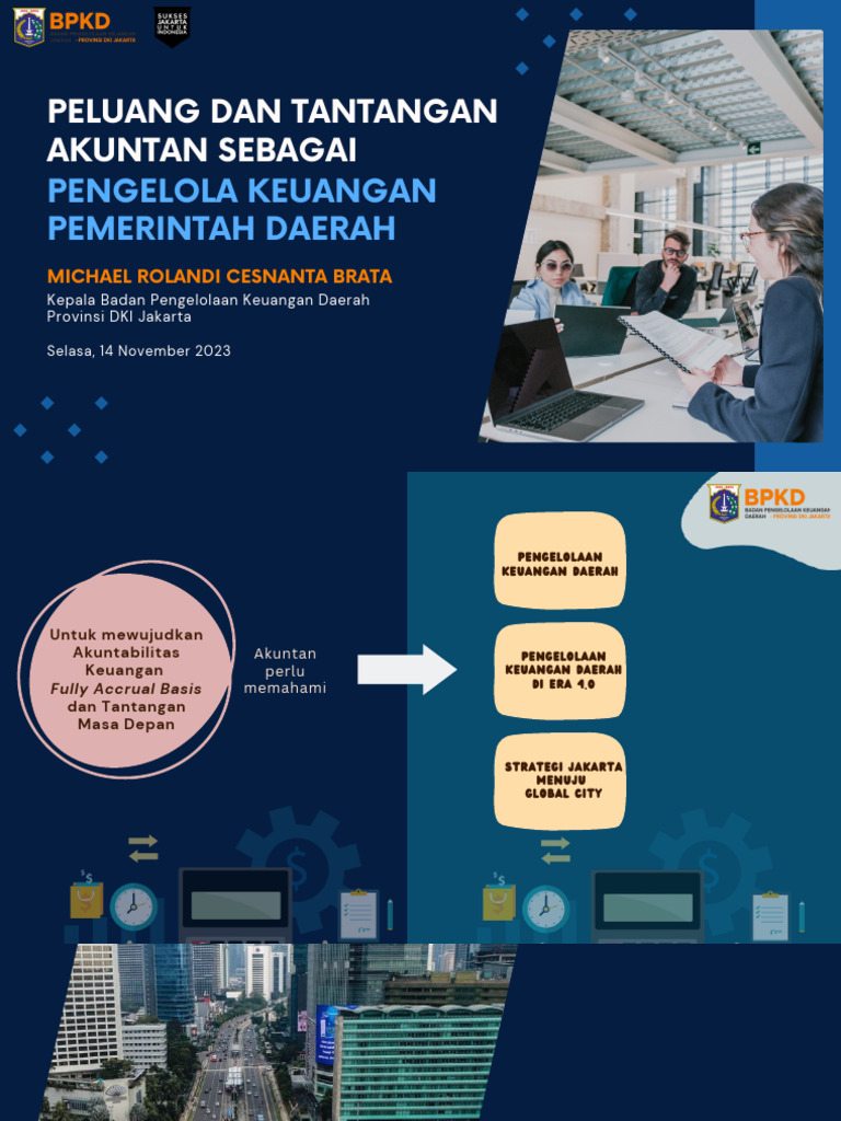 Profil Michael Rolandi di BPKD DKI Jakarta | PDF