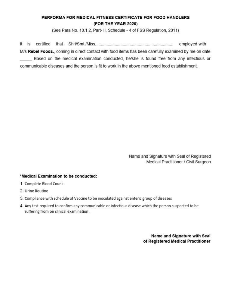 FSSAI Vaccination Form - Tybar 2.5ml | PDF | Self-Improvement | Science ...